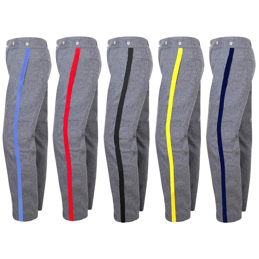US CW1.5 Inches Trim Grey Trouser Artillery/Infantry/Cavalry/Black/Ran ...